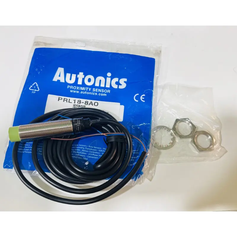 Autonics PRL18-8AO Inductive Proximity Sensor – M18, 8mm Sensing, AC 2 ...